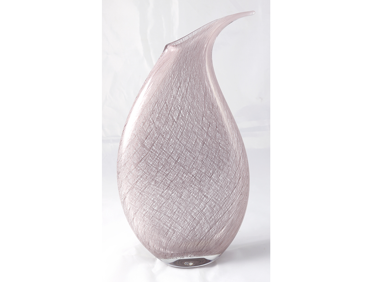 Merletto Tear Glass Vase by Mike Hunter @ Twists Glass - Saddleback ...