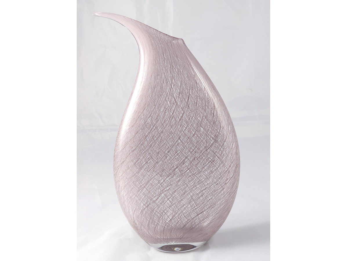 Merletto Tear Glass Vase by Mike Hunter @ Twists Glass - Saddleback ...